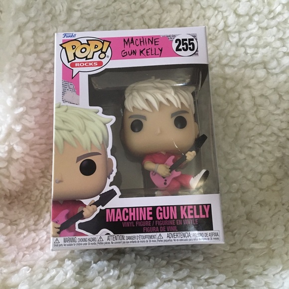 Funko | Other | Funko Pop Rocks Machine Gun Kelly Vinyl Figure Pink ...